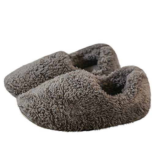 Crocs mit Fell und weiche Schlappen mit Fell | Hausschuhe mit Fütterung