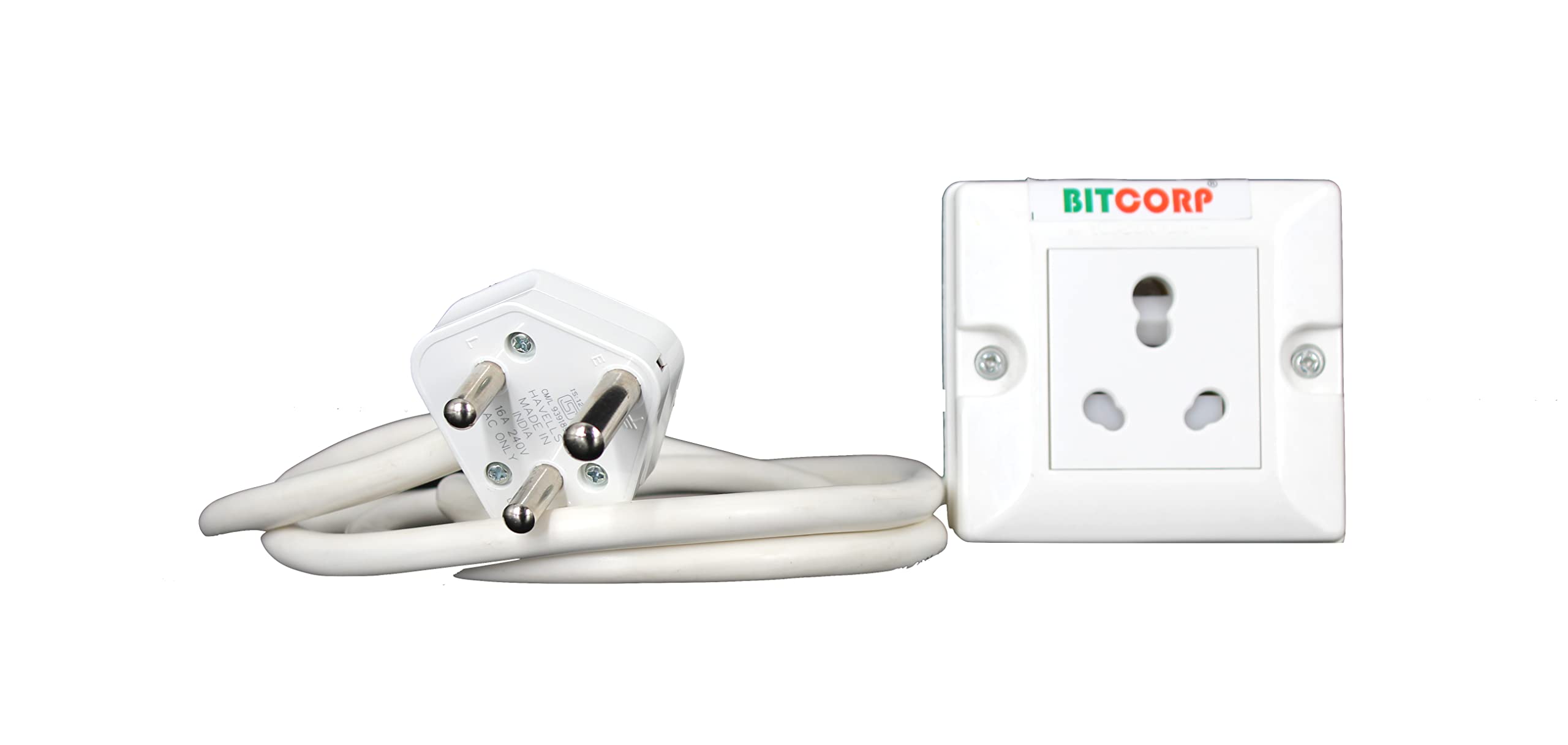 Buy Bitcorp Extension Board Heavy Duty Box 16A 20A 25A with Thermal ...