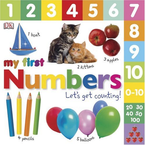 Amazon.co.jp: Tabbed Board Books: My First Numbers: Let's Get Counting ...