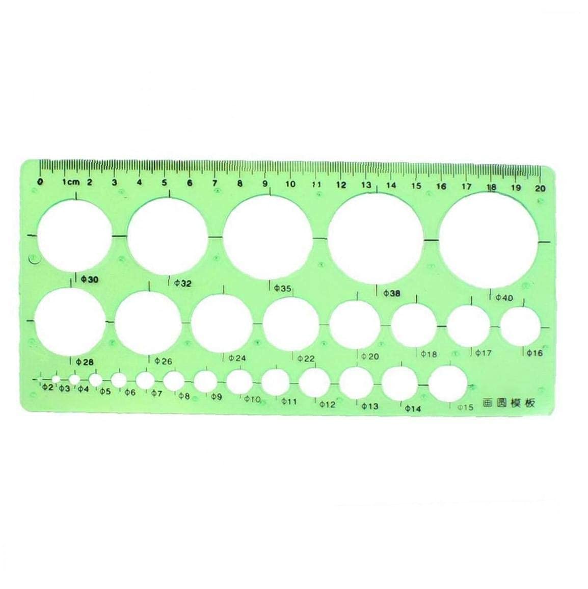 Buy FOKFO 1pc Plastic Measuring Templates Building Formwork Stencils ...