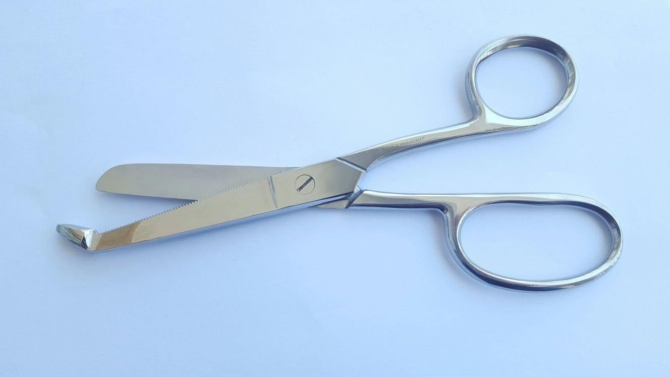 Heavy Duty Bandage Scissors Serrated First Aid Medical EMT Stainless ...