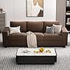 Amazon.com: Fadware 90 Inch Sofa Couch, 3 Seater Couches with Deep ...