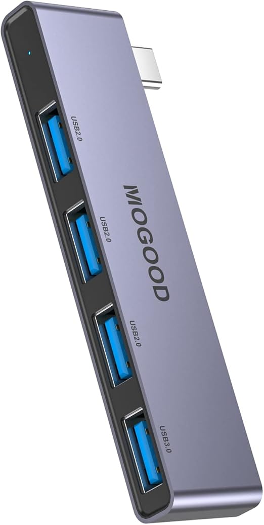 Amazon.com: USB C to USB Hub 4 Ports,MOGOOD USB C to USB Hub Multiport Adapter,USB C Splitter ...