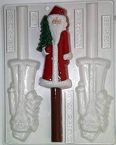 Amazon.com: Elongated Old-Fashioned Santa Clause Holding a Small ...