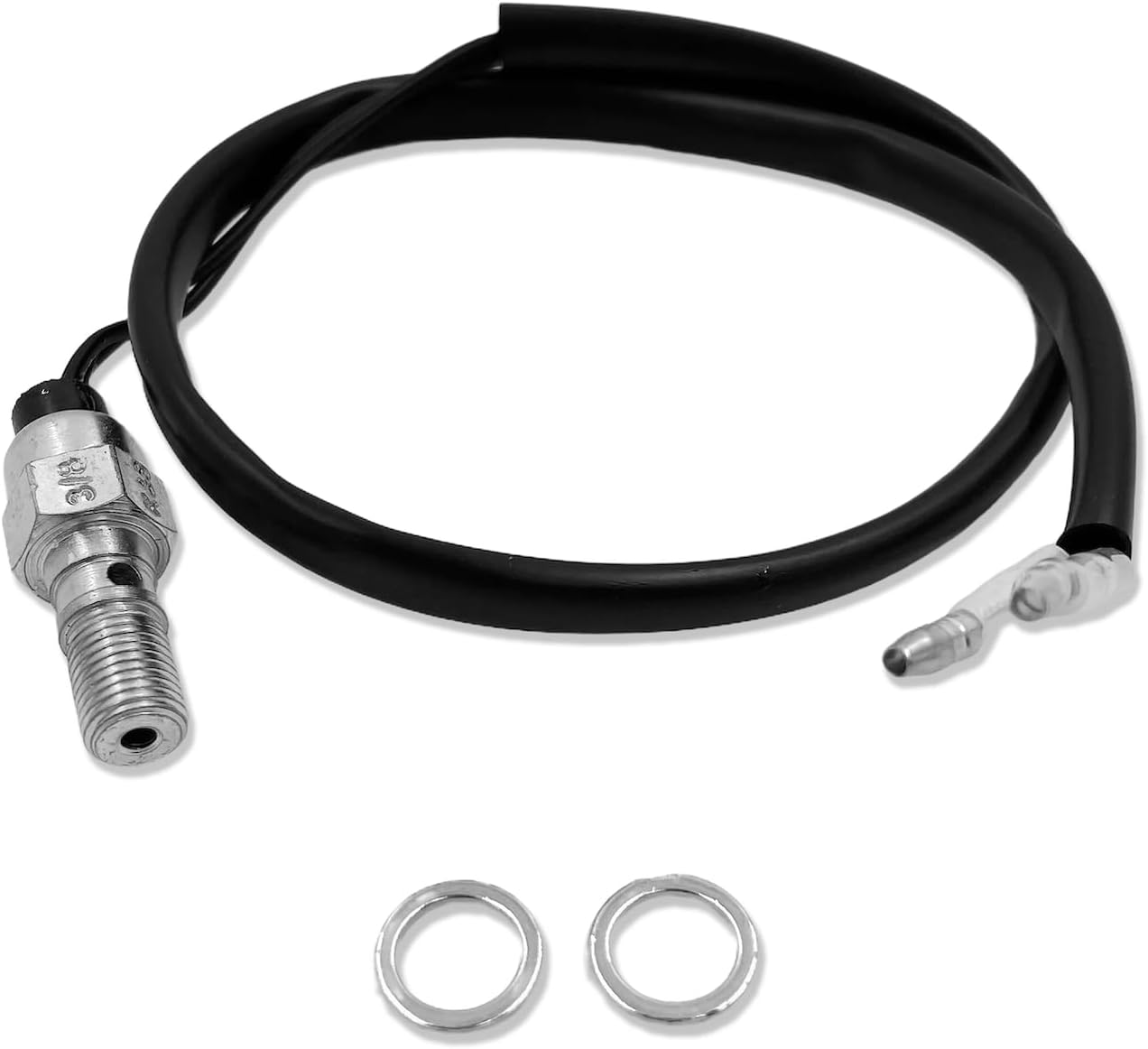 Amazon.com: HTTMT- Brake Light Banjo Bolt W/Pressure Switch 3/8" x 24 ...