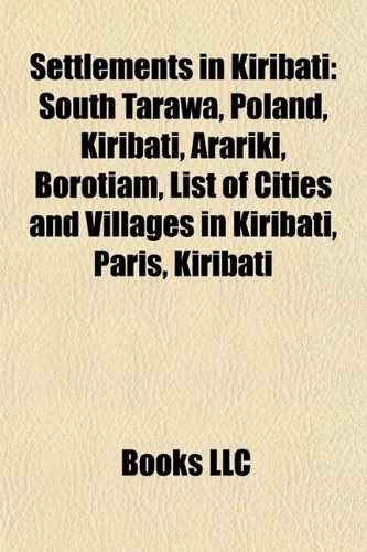 Settlements in Kiribati: South Tarawa, Poland, Kiribati, Arariki ...
