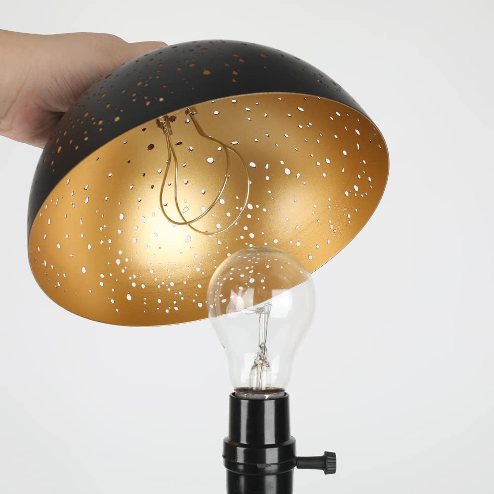 Metal Light Bulb Covers EZ SHADE Clip On Light Bulb Cover, 9.1 Inches,
