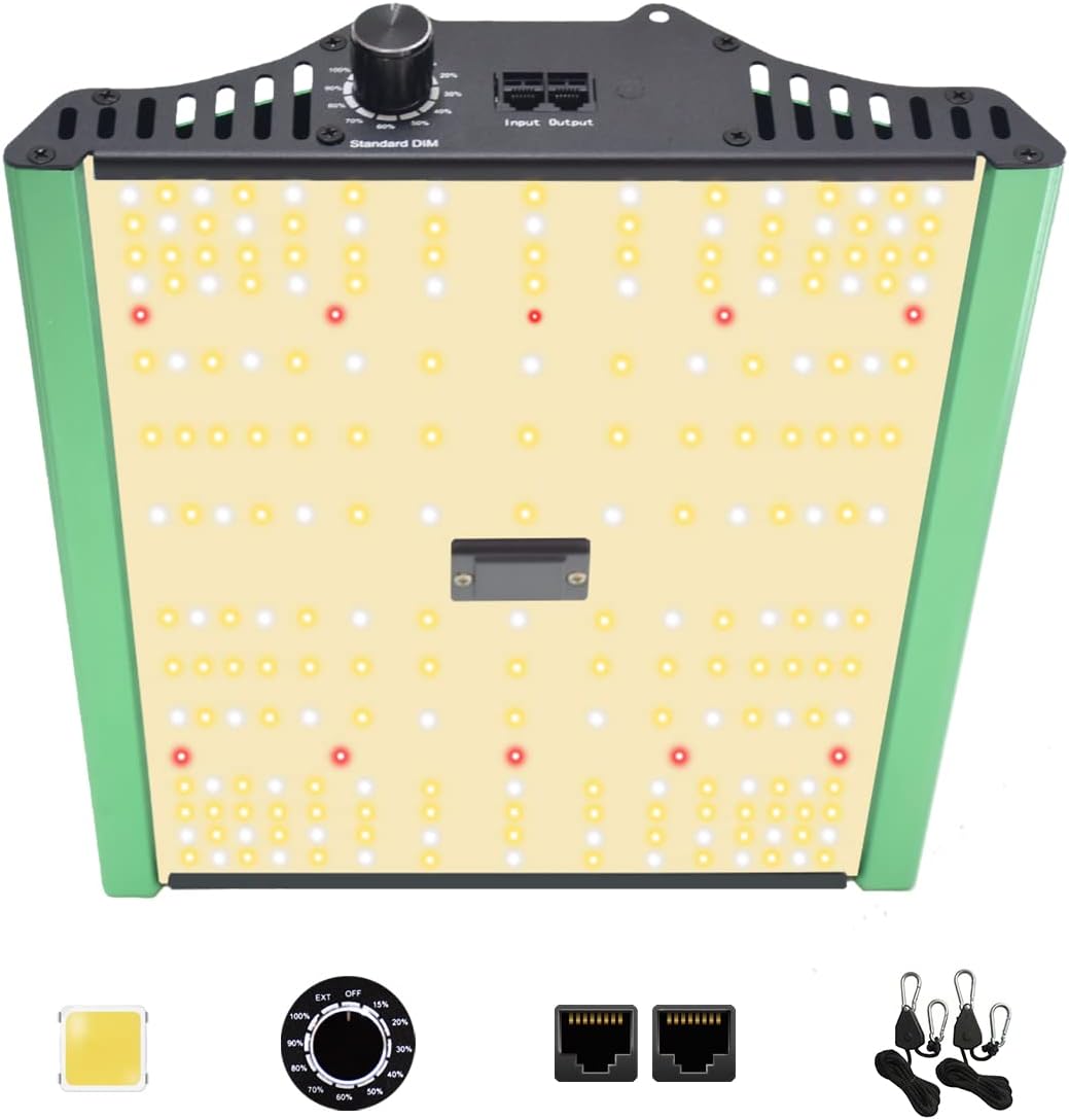 Amazon.com: Geciliaoran G1000 LED Grow Light with LM301H Diodes ...