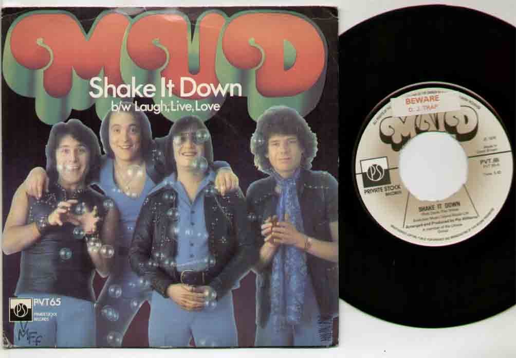 Amazon.com: MUD - SHAKE IT DOWN - 7 inch vinyl / 45: CDs & Vinyl