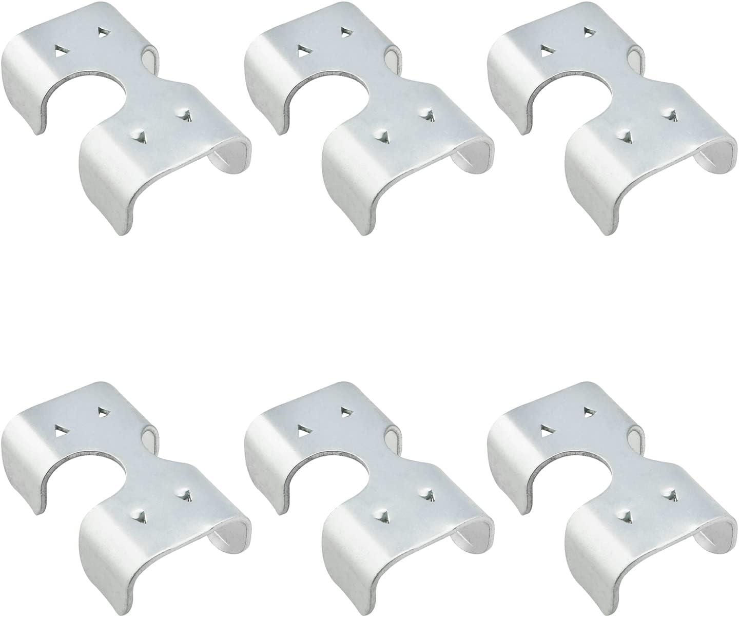 Amazon.com: NNNJunhua 304 Stainless Steel Heavy Duty Rope Clamps Double ...