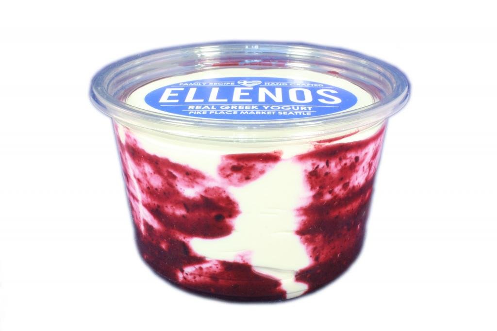 Amazon.com: Ellenos Real Greek Yogurt, Marionberry Greek Yogurt, 16oz ...