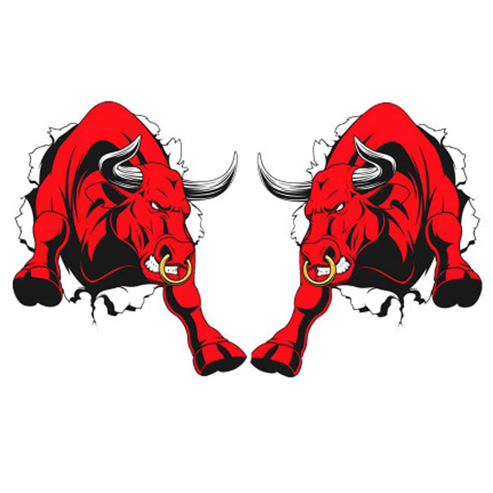 Bull Car Decals