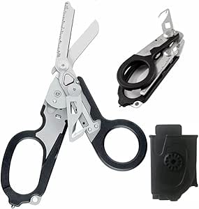 6 in 1 Trauma Shears, Folding Response Emergency Shears, Tactical ...