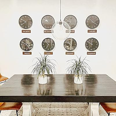 World Clock Signs with Personalized Time Zones, Nepal | Ubuy