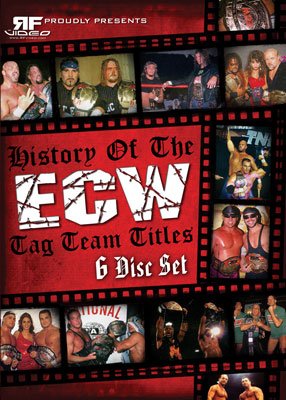 Amazon.com: History of the ECW Tag Team Championship 6 DVD-R Set : The ...