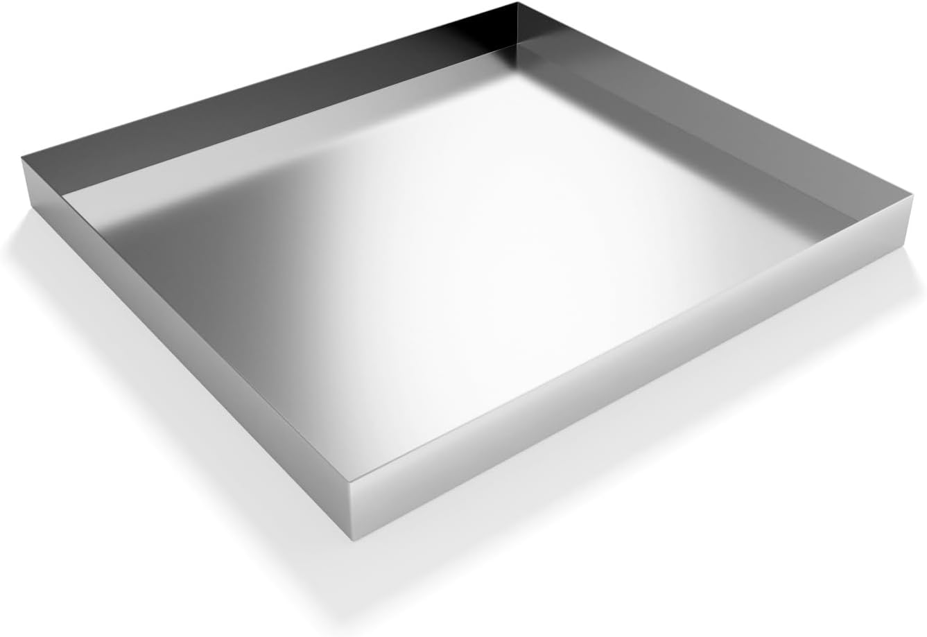 Amazon.com: 27" x 25" x 2.5" Compact Washing Machine Drip Pan (White ...