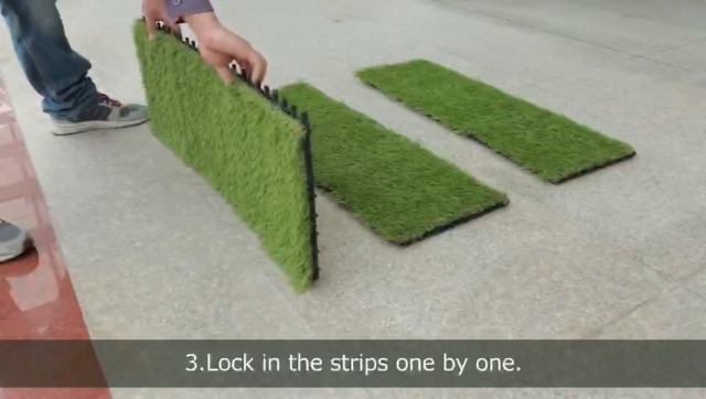Watch GOLDEN MOON Artificial Grass Turf Tiles on Amazon Live