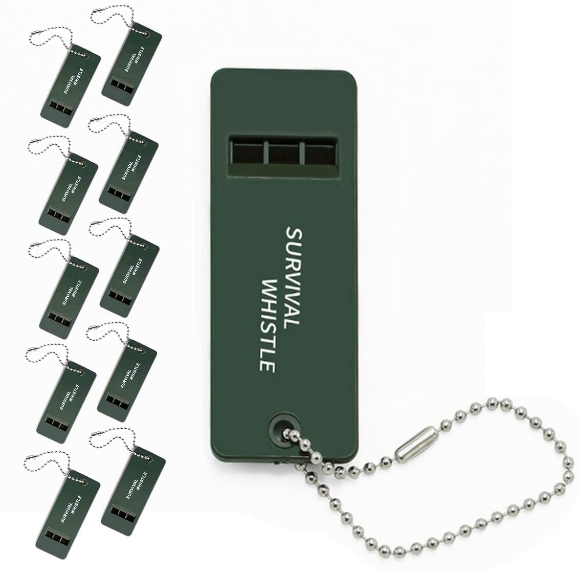 Amazon.com : AIKESIWAY Tri-Band Outdoor Survival Whistle - Perfect ...