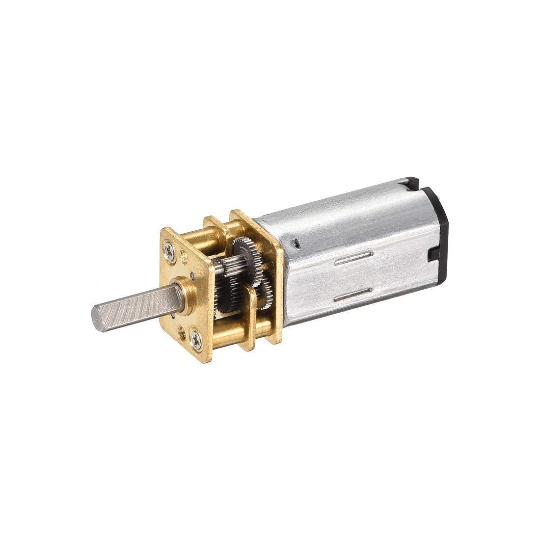 Amazon.com: uxcell DC6V 60RPM Micro Gear Box Motor Silent Reducer Large ...