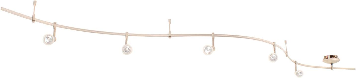 Tianyo Elec Flexible Rail Track Lighting Kit, 10 Ft - 3x40 Hand ...