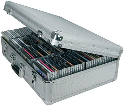 Aluminium CD flight case, 120 CDs.: Amazon.co.uk: Computers & Accessories