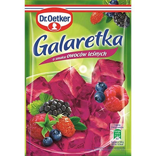 Amazon.com: Dr.Oetker Jello FOREST FRUIT Galaretka 3pc./12 portions ...