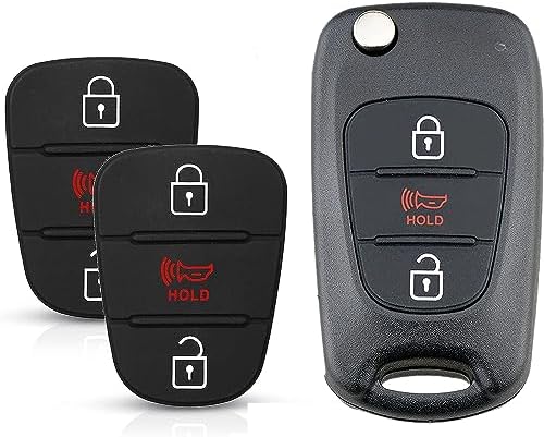 fits 2012-2014 Kia Rio / 2010-2013 Kia Soul Flip Key Fob Remote Case ...