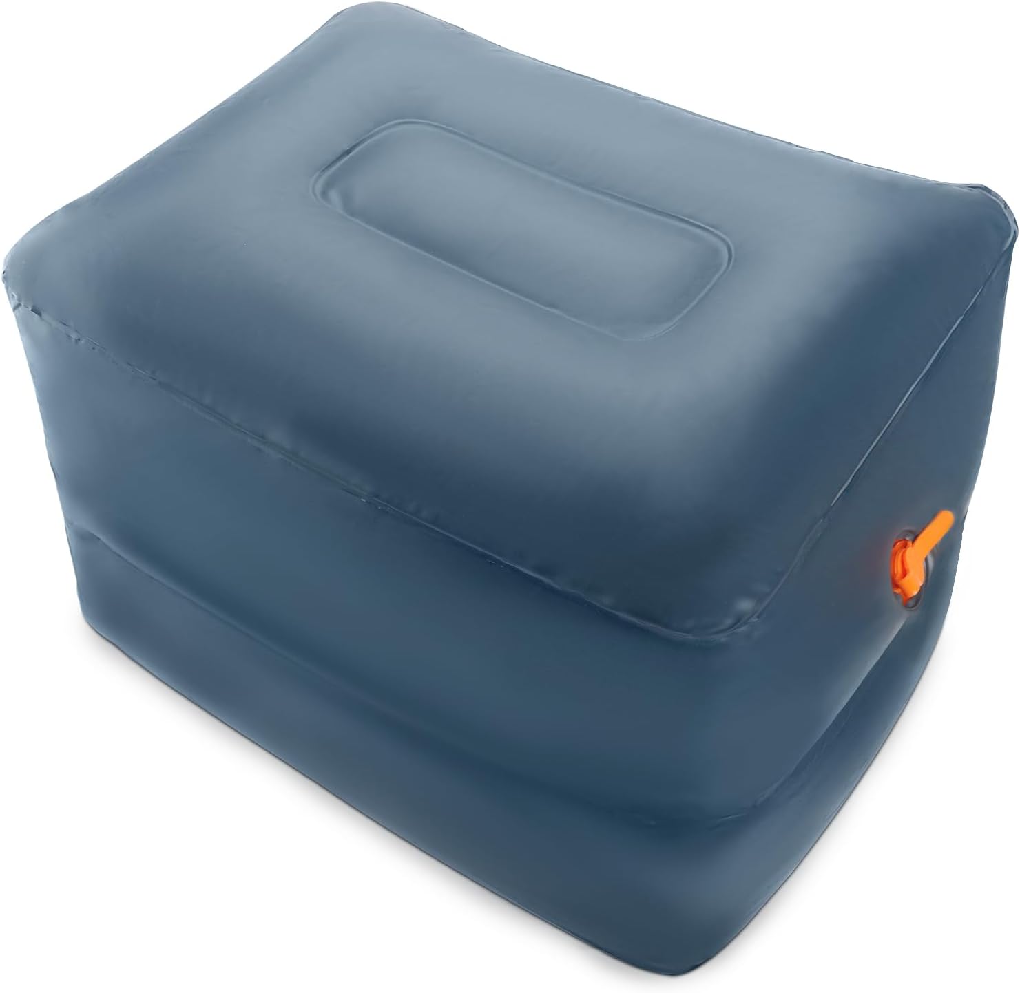 Amazon.com: Inflatable Travel Foot Rest Pillow, Adjustable Height Leg ...