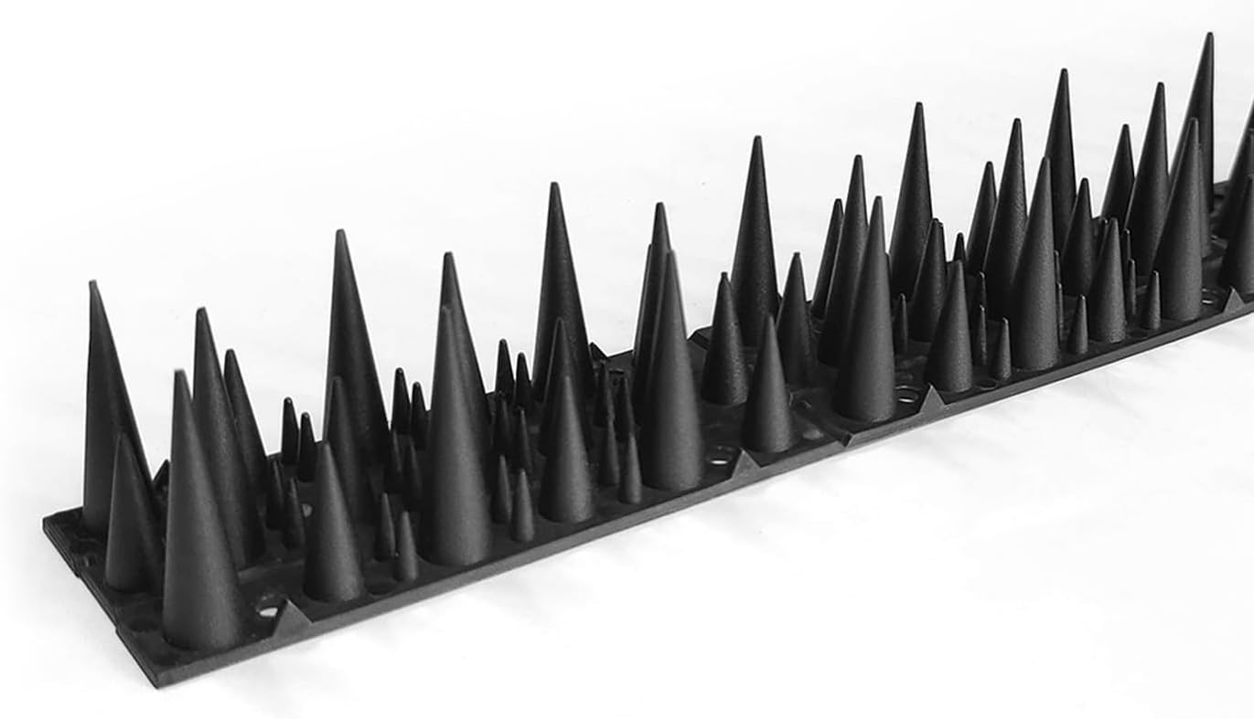 Amazon.com: BUGG OFF - Bird & Rodent Spikes, Unique Spike Pattern ...