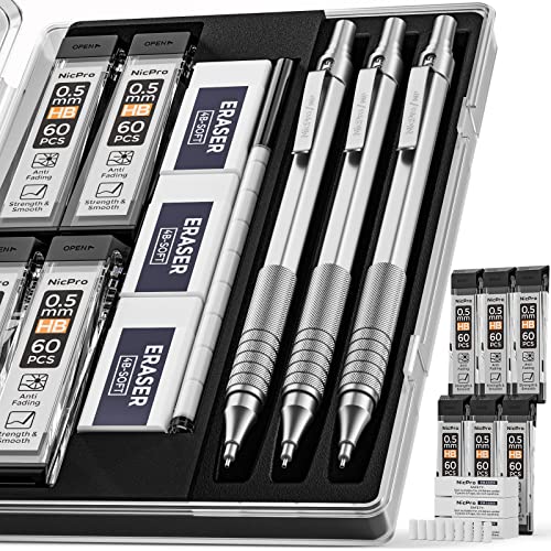 Top 10 Stainless Steel Mechanical Pencil of 2022 - Katynel