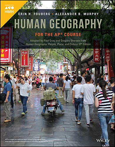Buy Grades 9-12 2020 (Fouberg, Human Geography for the Ap Course) Book ...