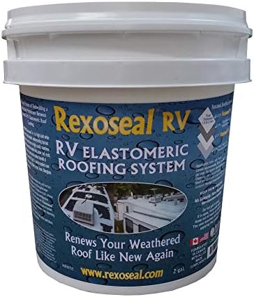 Liquid Rubber RV Roof Coating - Solar Reflective Sealant, Trailer and ...