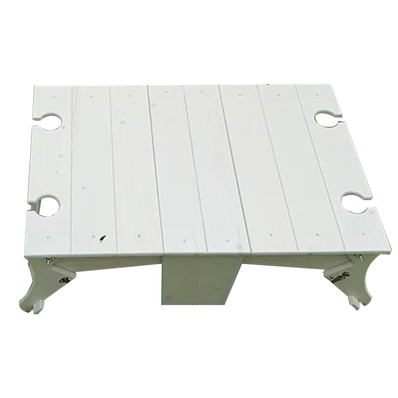 Buy tacery Folding Picnic Basket Table, Outdoor Compact Portable Timber ...