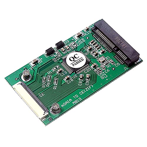Amazon.com: PCI-E mSATA SSD to 40pin ZIF Card Module 1.8 inch SSD to 40 ...