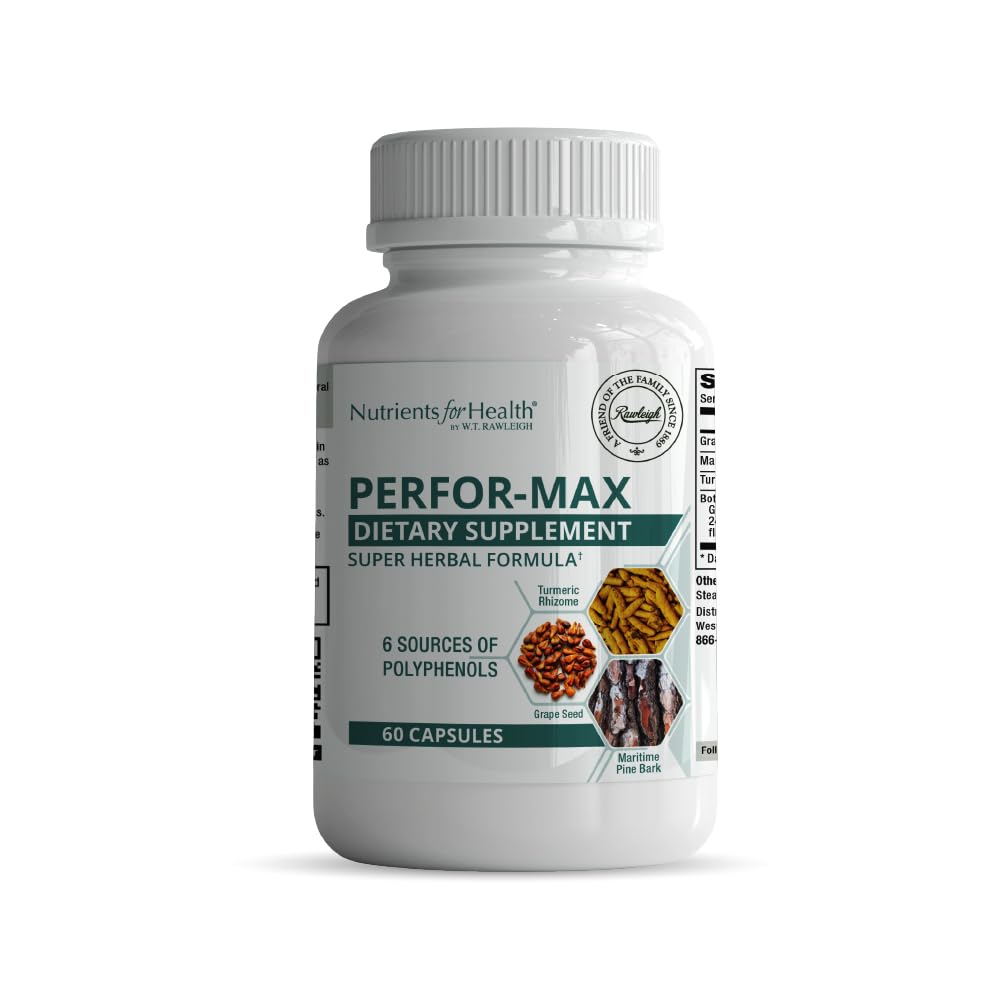 Amazon.com: Rawleigh Perfor-Max: 60 Capsules - Dietary Supplement with ...