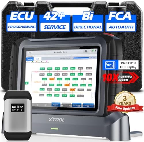 Amazon.com: XTOOL D9S PRO Automotive Scan Tool: 2025 Upgraded V2.0 Ver with FCA AutoAuth ...