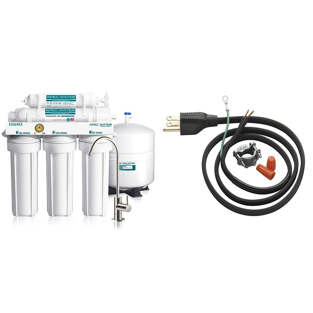 APEC Water Systems ROES-50 Essence Series Top Tier 5-Stage Certified ...