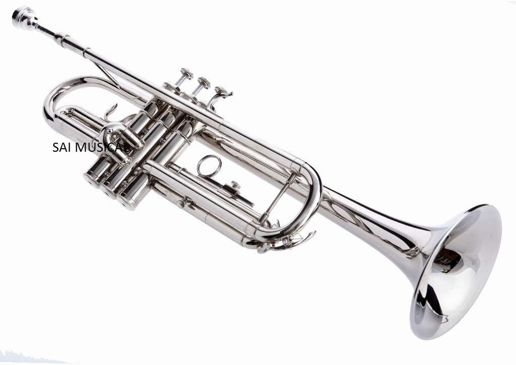 Amazon.com: PAMPET Professional Plastic Bb Trumpet Standard Trumpet Set ...