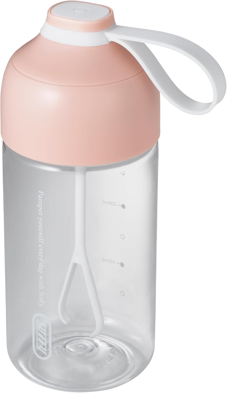 Amazon｜【Toffy/トフィー】 電動ドリンクシェーカー K-DK1 トルネード撹拌 プロテイン ココア 粉末ドリンク 乾電池式 365mL レトロ おしゃれ かわいい K-DK1 ...