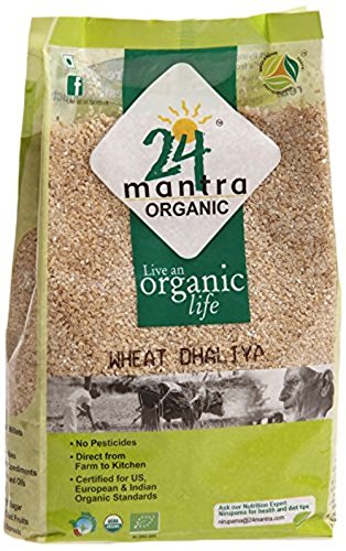 24 Mantra Organic Wheat Daliya - 500g Pouch : Amazon.in: Grocery ...
