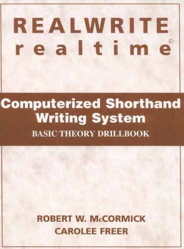 Realwrite Realtime Computerized Shorthand Writing System: Basic Theory ...