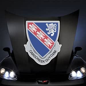 Amazon.com: US Army 147th Armor Regiment DUI 20" Huge Decal Sticker ...