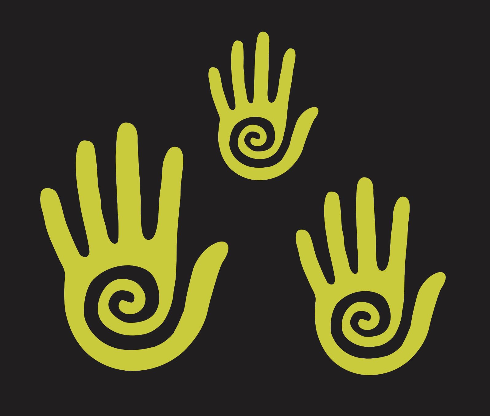 Hopi Hand Symbol Meaning Buddhist Hand Sign Vector SVG Icon (2) SVG