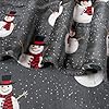 Amazon.com: PAVILIA Christmas Snowman Throw Blanket | Grey Christmas ...