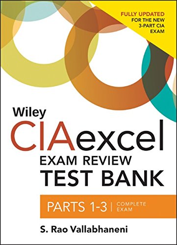 Wiley CIAexcel Exam Review Test Bank 2014: Complete Set (Wiley CIA Exam ...