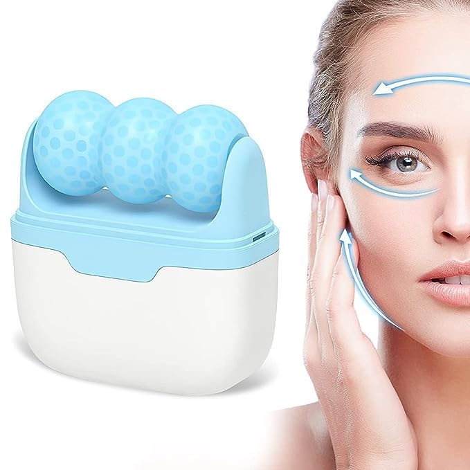 ISTARA 2-in-1 Face & Eye Ice Roller - W & V Shaped Rollers - Skin ...