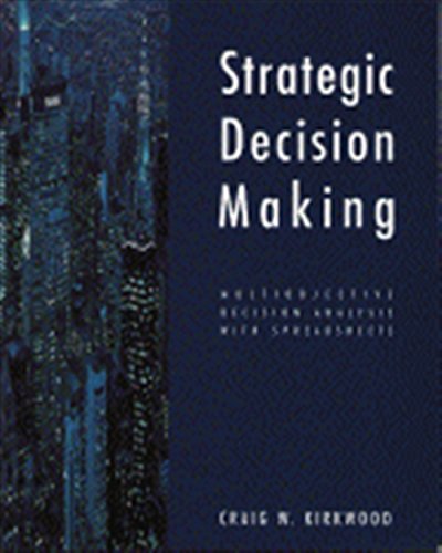 Amazon.com: Strategic Decision Making: Multiobjective Decision Analysis ...