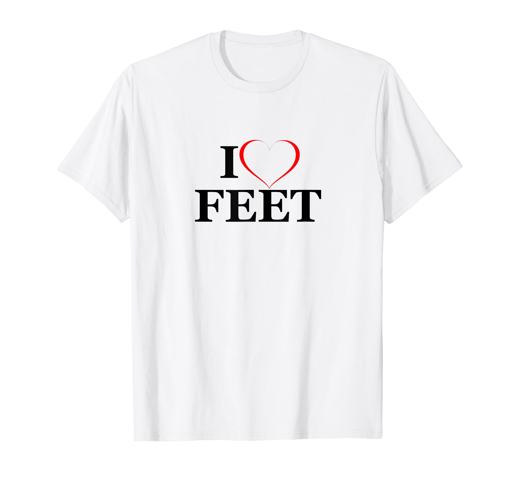 Amazon.com: foot fetish t shirt i love feet : Clothing, Shoes & Jewelry