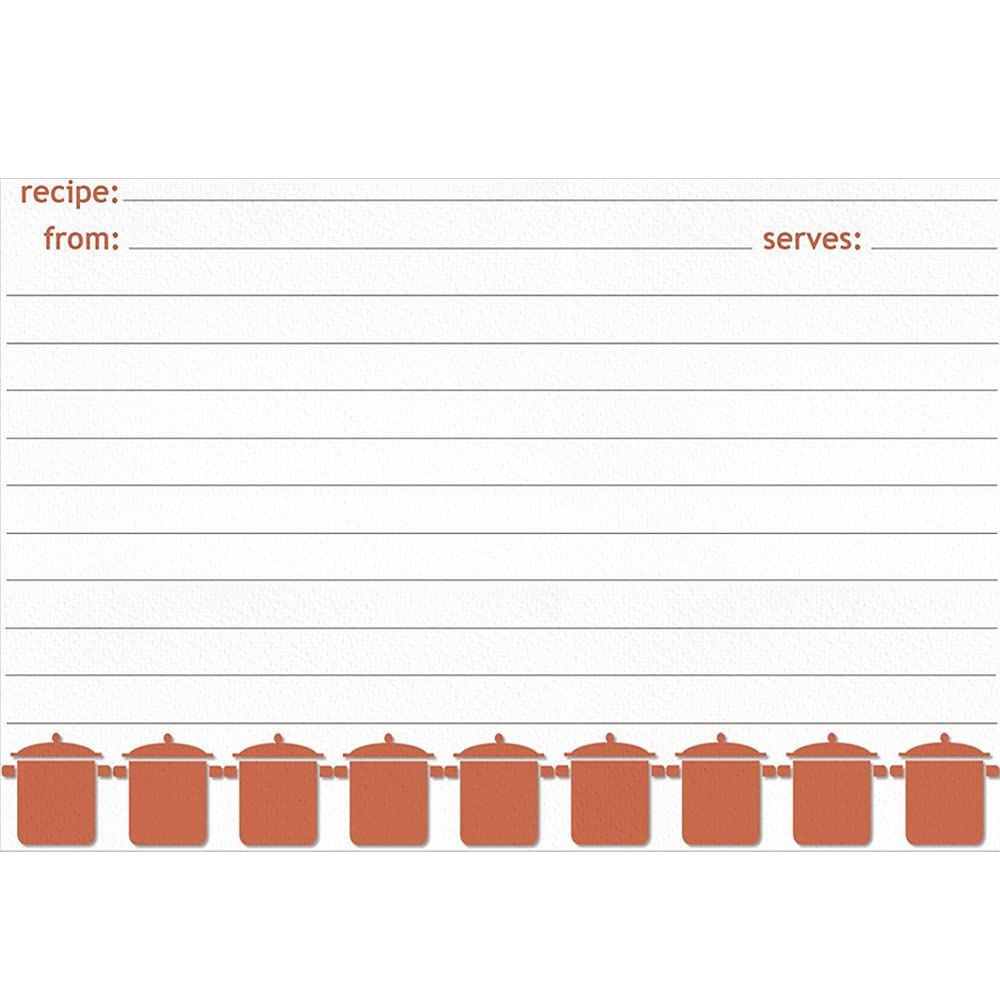 Amazon.com: Meadowsweet Kitchens Recipe Card Set - 25 Double Sided ...