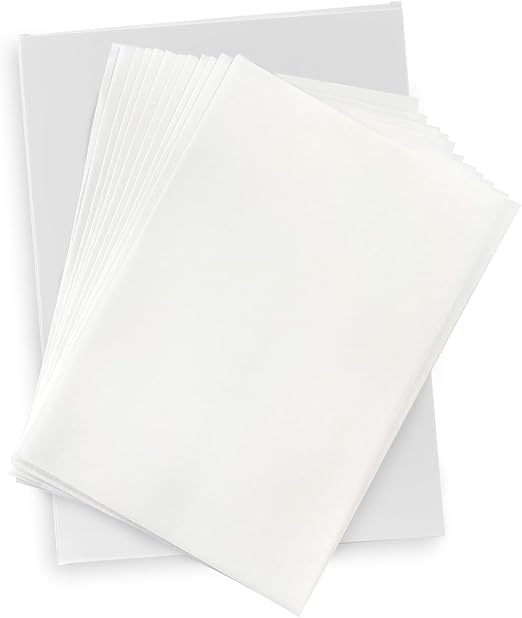 Amazon.com: 25pcs Edible Wafer Paper A4 Size, 8.5" x 11" Food Grade ...